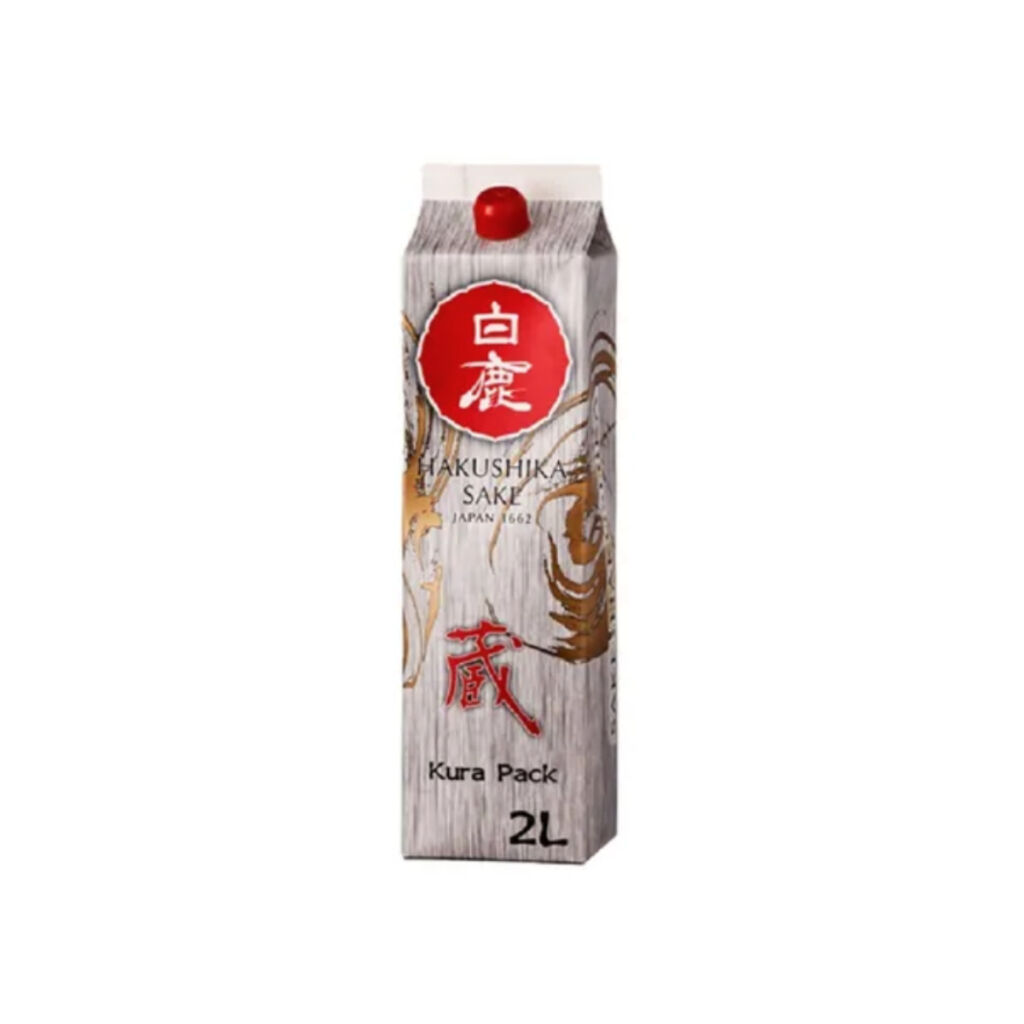 Sake Hakushika KuraPack 2000ml - Japa's - Bebidas Especiais