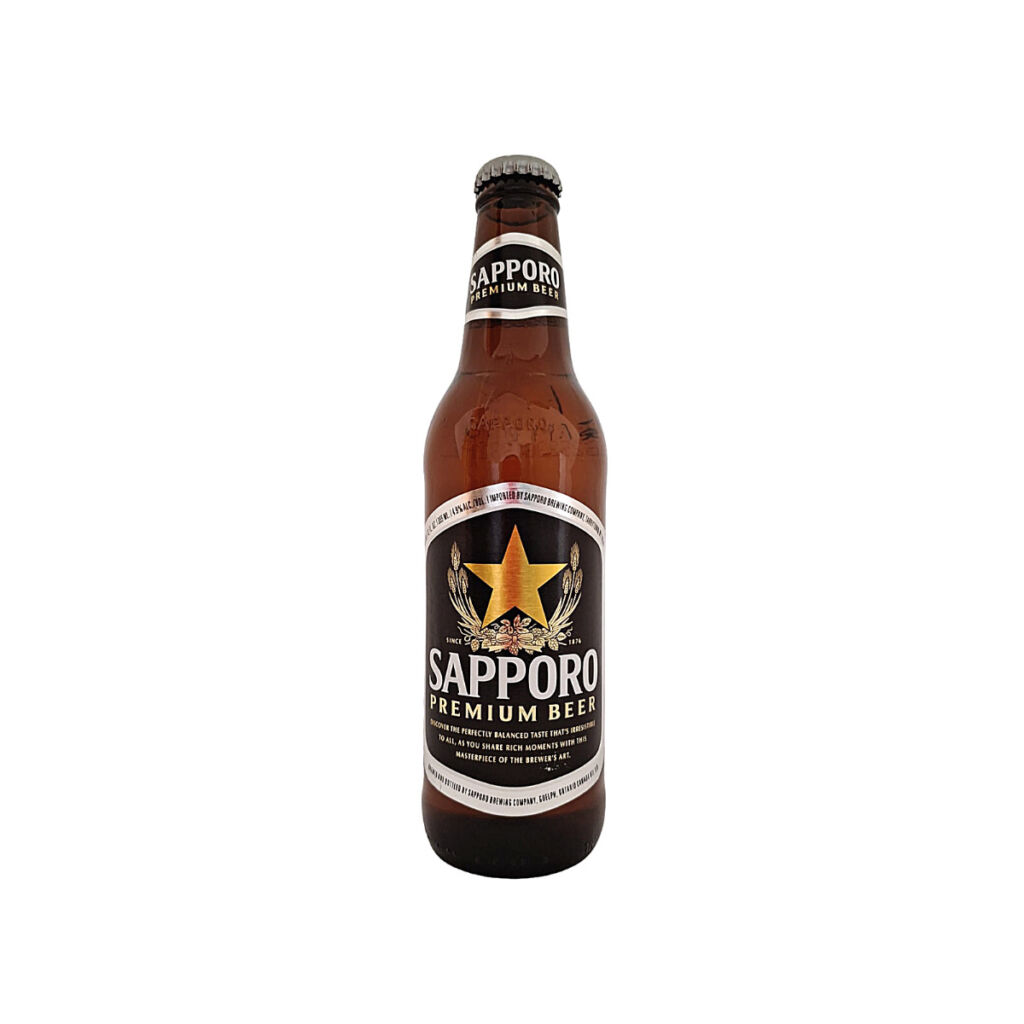 Cerveja Premium Sapporo Long Neck 355ml - Japa's - Bebidas Especiais